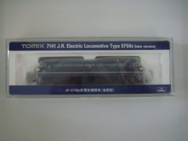 Yahoo!オークション - TOMIX 7141 JR EF66 0形 電気機関車 後期型 Nゲ...