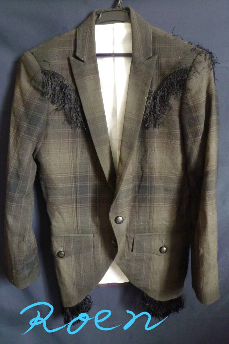 Yahoo!オークション - 美品 正規品 Roen（ロエン）テーラド ジャケット...