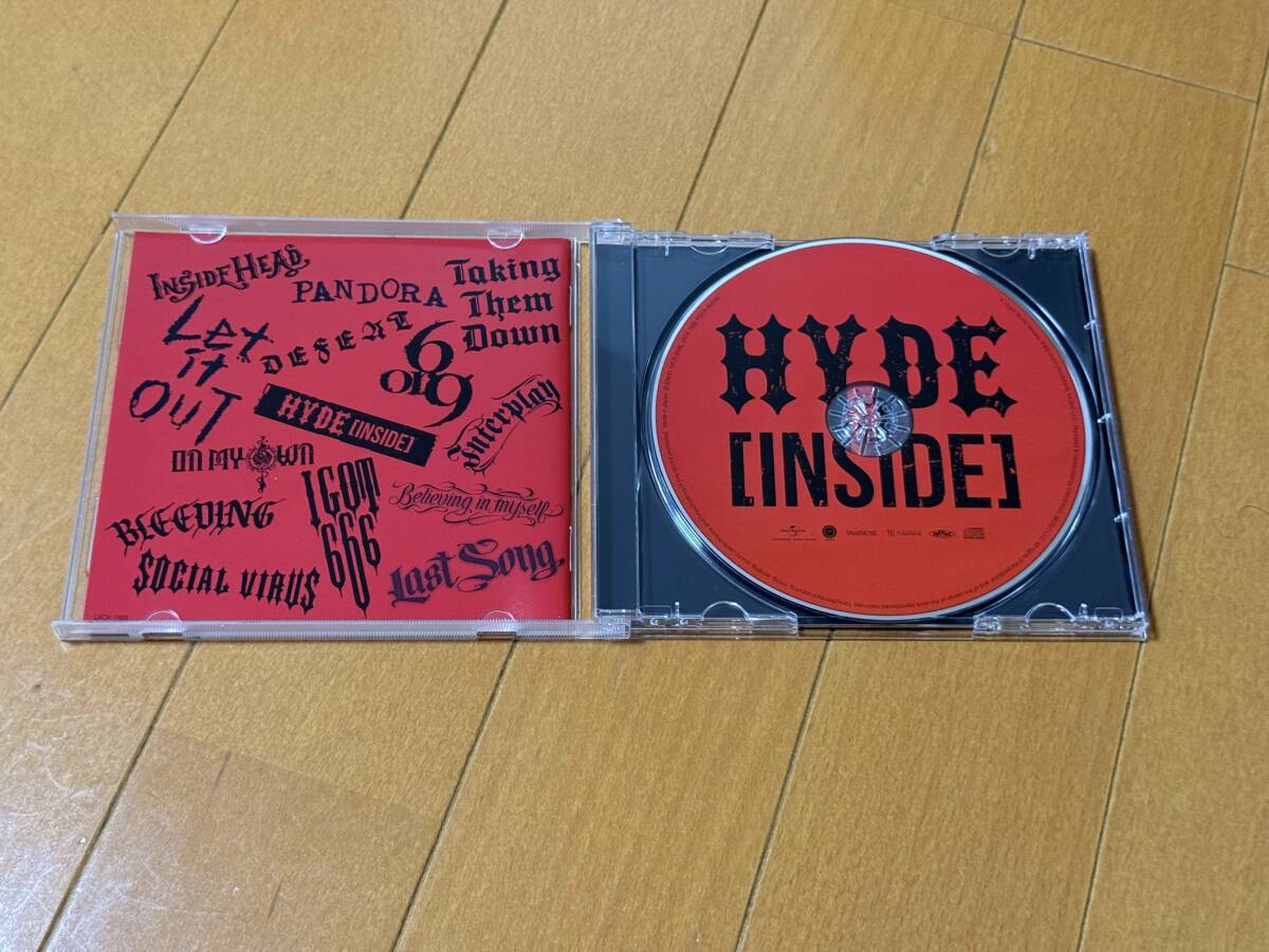 Yahoo!オークション - HYDE HYDE [INSIDE]