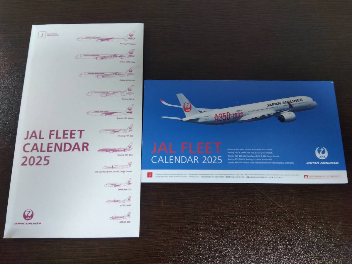 Yahoo!オークション - 【JAL・2025年卓上カレンダー】JAL F...