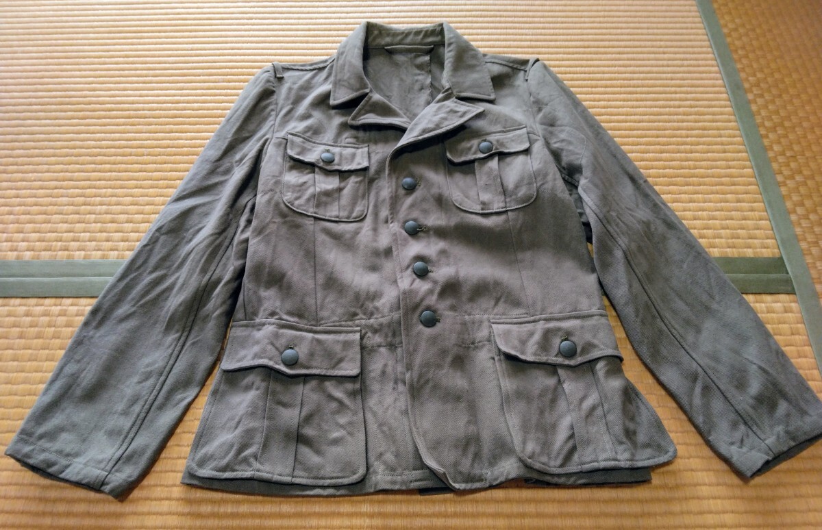 Yahoo!オークション - WW2 ドイツ軍 陸軍 アフリカ軍団 DAK 熱帯服上着...
