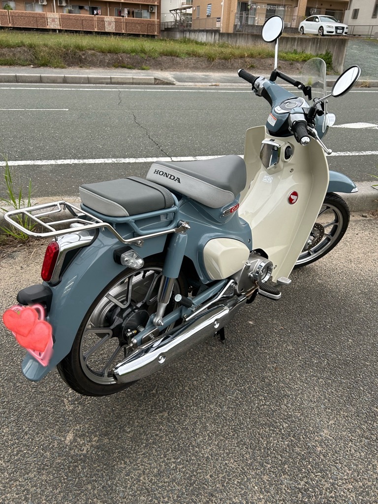 Yahoo!オークション - 程度極上 希少カラー スーパーカブ C125 オプシ...