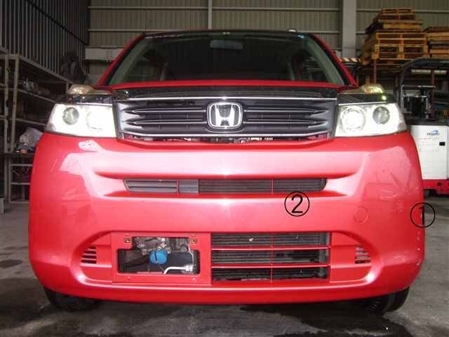 Yahoo!オークション - ライフ JC1 H23年式 フロントバンパー R545M No....