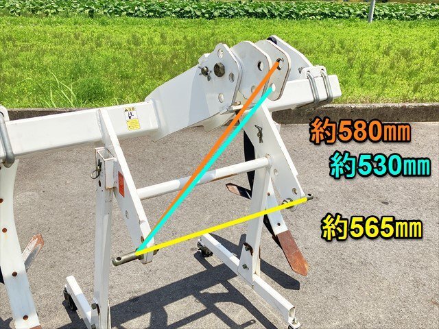 Yahoo!オークション - 岐阜 ① スガノ 農機 プラソイラ MPS2 2連 2本爪...