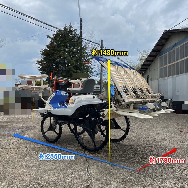 Yahoo!オークション - 栃木 イセキ 田植機 4条 PPZ4 区分 DL さなえ 田...