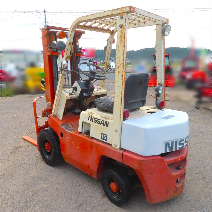 Yahoo!オークション - 岩手 前沢 日産 フォークリフト NF01 最大33馬力...