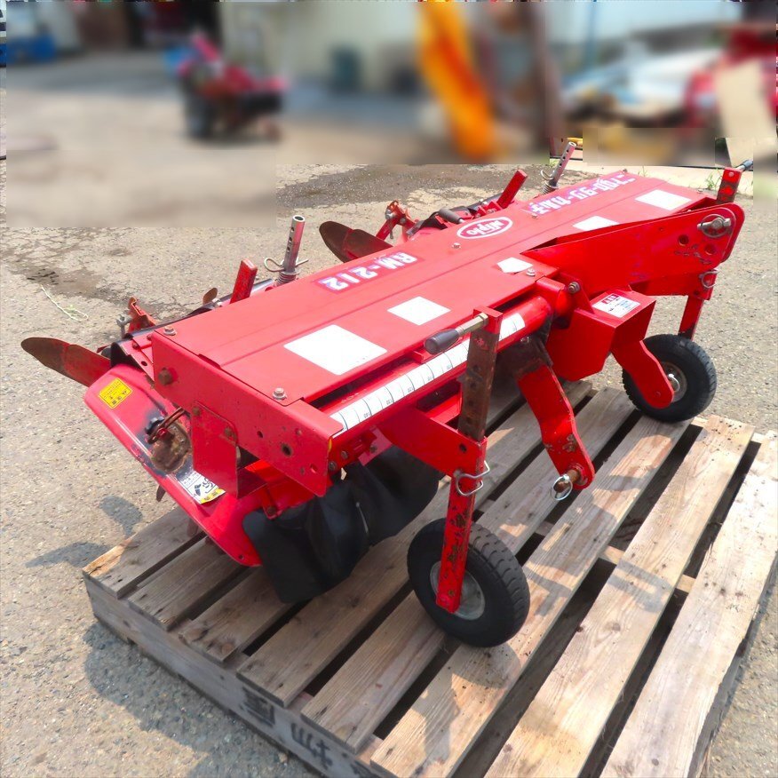 Yahoo!オークション - 岩手 前沢 ニプロ ロータリーカルチ RM-212 作業...