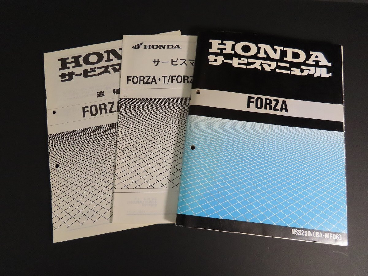 Yahoo!オークション - 長Y291/サービスマニュアル/ホンダ/フォルツァ/...