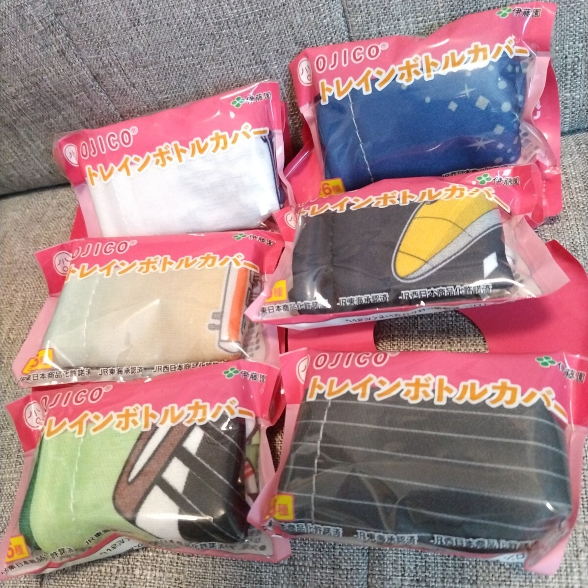 Yahoo!オークション - 伊藤園×OJICO トレインペットボトルカバー全6...