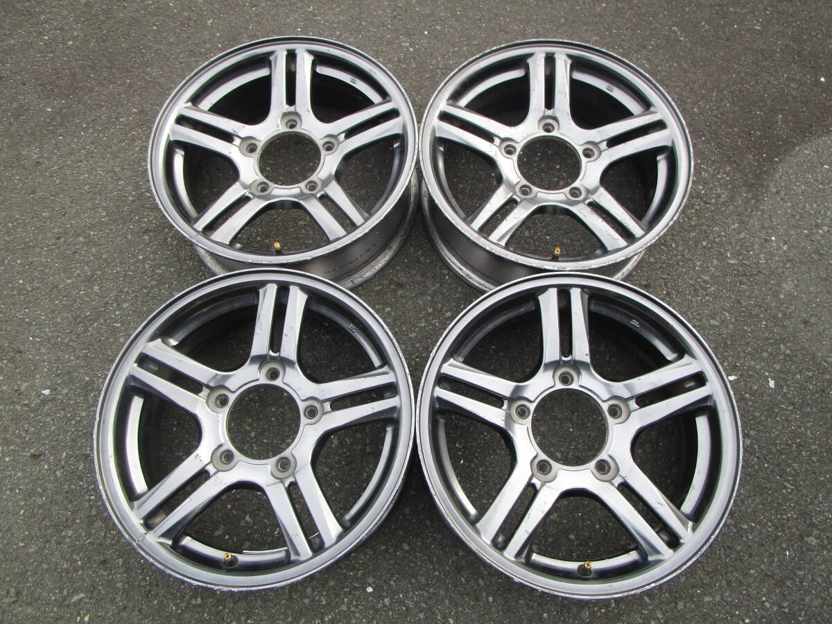 Yahoo!オークション - 【3595】スズキ ジムニー 純正 16インチ 5.5J +2...