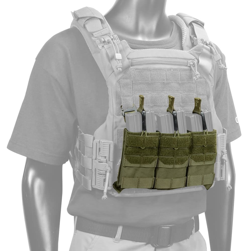 Yahoo!オークション - AGILITE トリプルマガジンポーチ AG3 Placard 5....