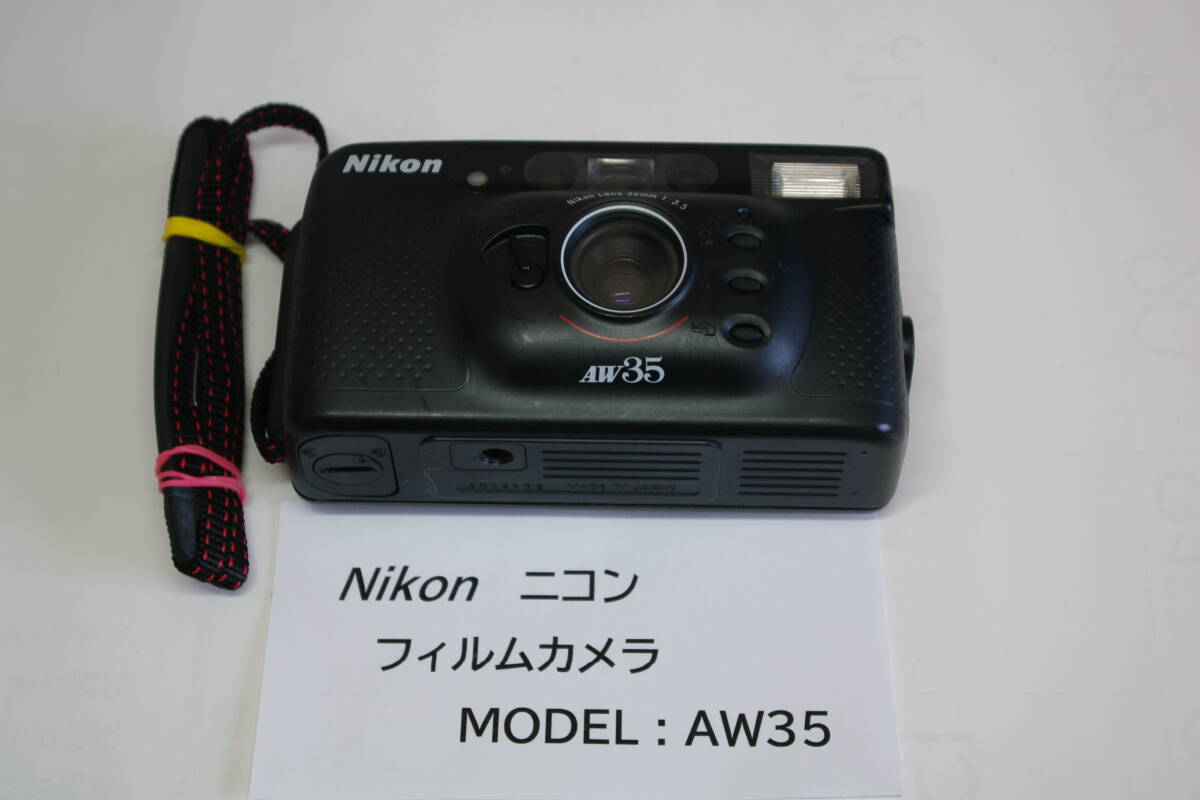 Yahoo!オークション - NIKON AW35 フィルムカメラ JHD2