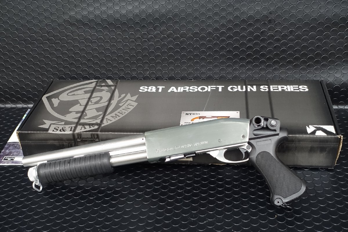 Yahoo!オークション - S&T CA870 シルバー マリーナマグナム刻印 BKグ...