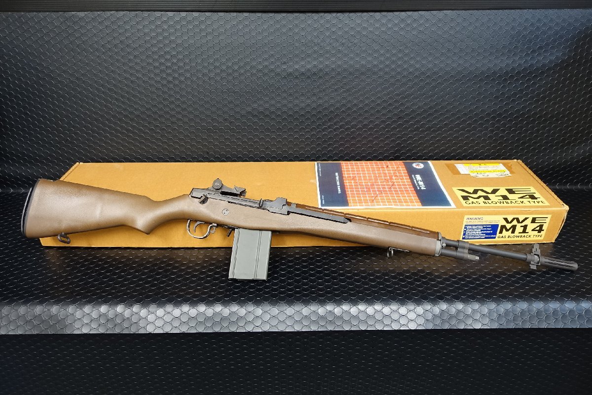 Yahoo!オークション - WE M14 ガスブローバック ジャンク品