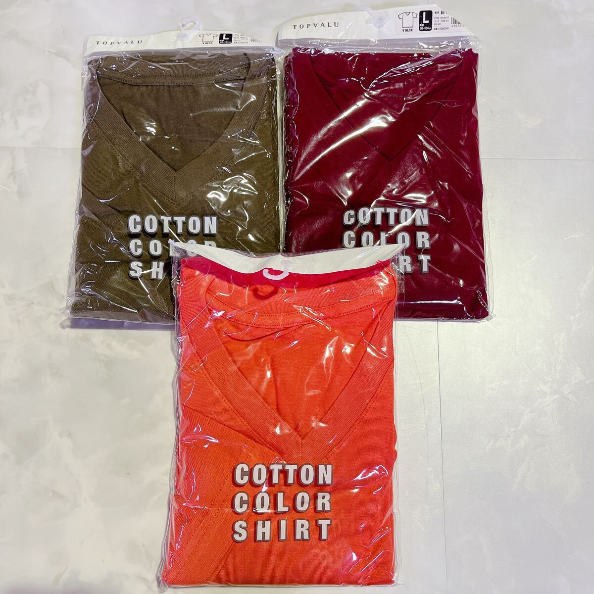 Yahoo!オークション - 新品 TOPVALU トップバリュー 3枚まとめ売り コ...