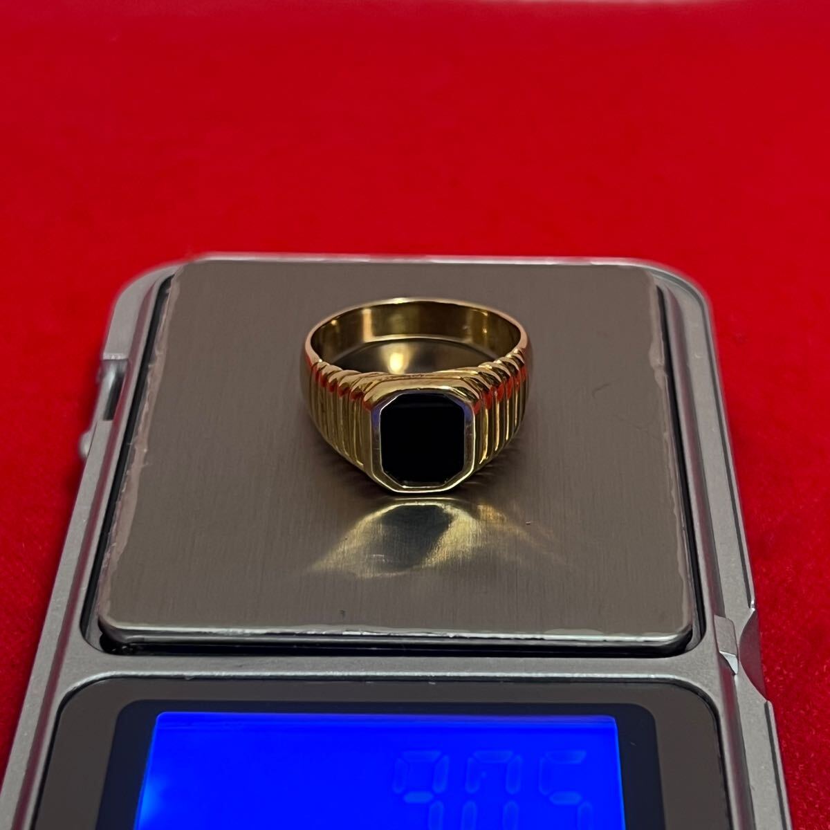 Yahoo!オークション - K18金 指輪 リング 9.10g 刻印あり ゴールド ネ...