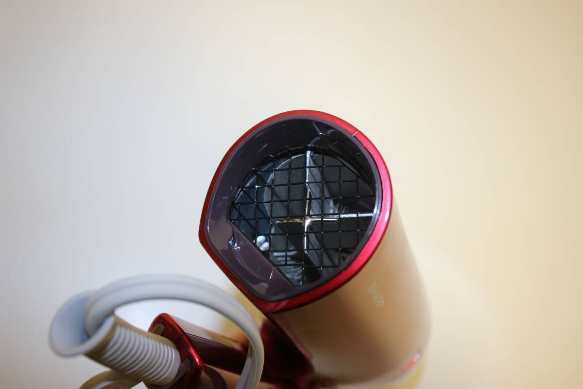 Yahoo!オークション - 【392】SHARP ヘアドライヤー IB-GP9-R レッド ...