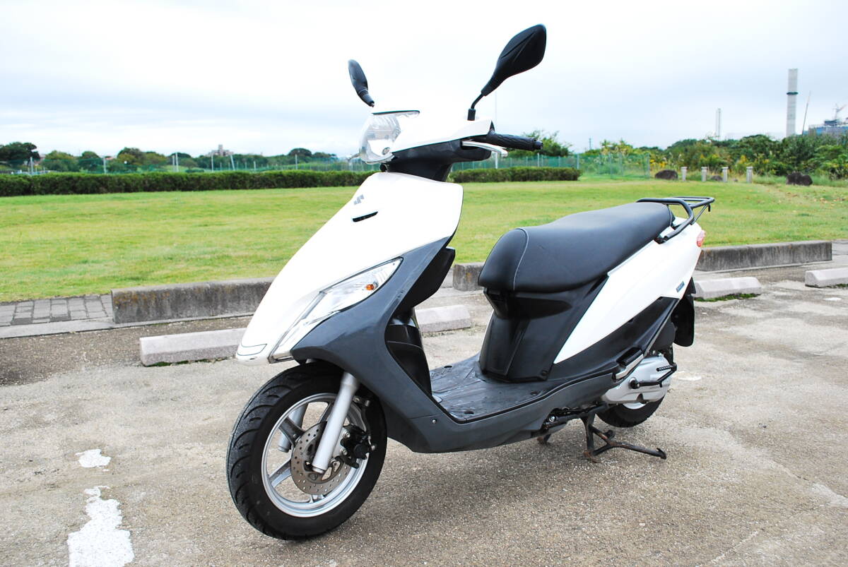 Yahoo!オークション - 美車 程度良 スズキ アドレス125 Eg音極小 新品...