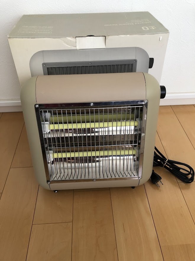 Yahoo!オークション - 値下げしました ±0 遠赤外線電気ストーブ Infra...