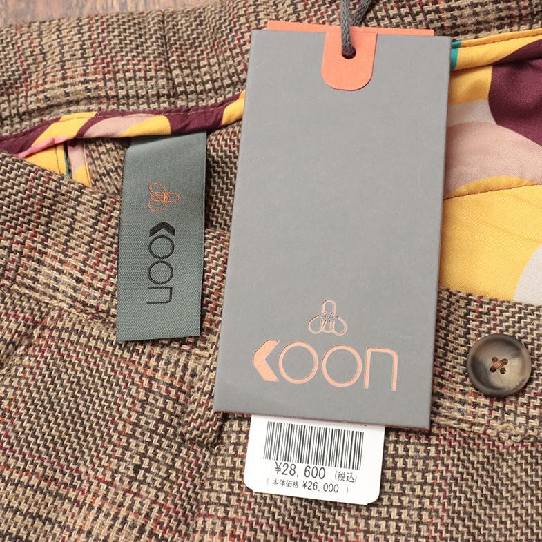 Yahoo!オークション - 1円/秋冬/Koon/50サイズ/スラックス パンツ ウー...