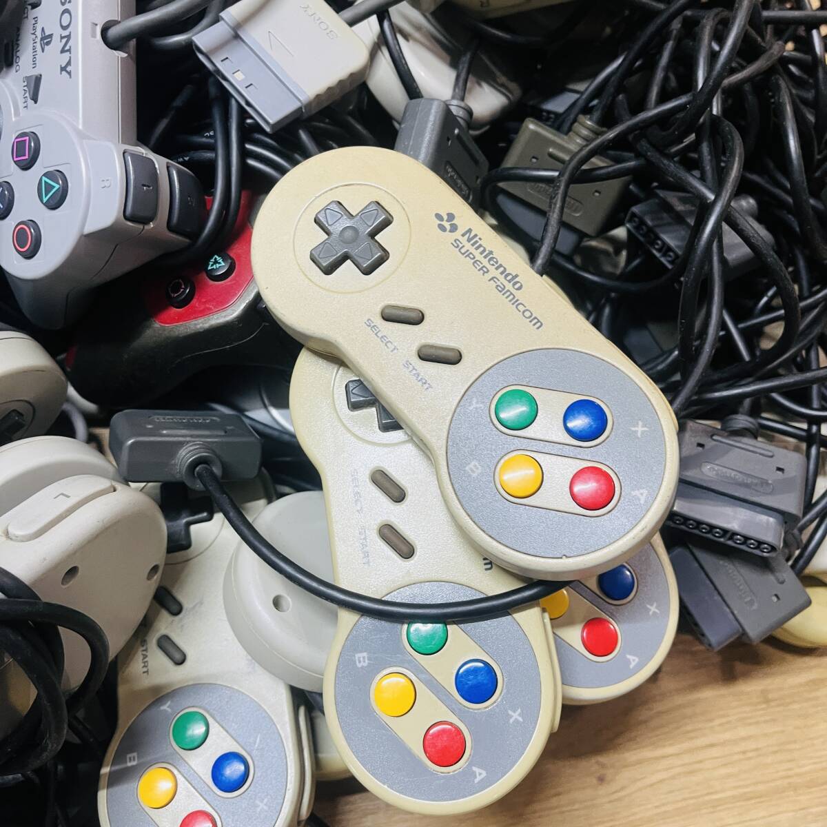 Yahoo!オークション - (佐)77 【コントローラー大量まとめ】任天堂 ス...