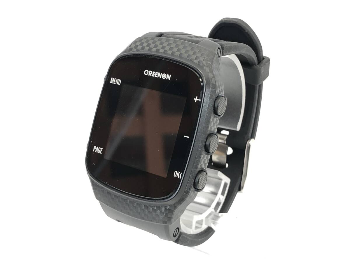 良品 GREENON グリーンオン THE GOLF WATCH GN101 ブラック ザ ゴルフウォッチ(GPSナビ)｜売買されたオークション情報、yahooの商品情報をアーカイブ公開 ...