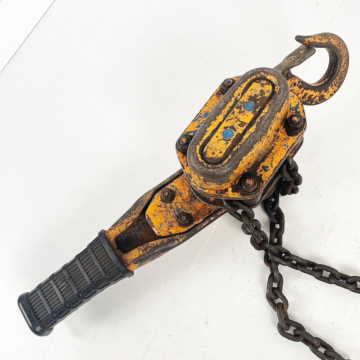 Yahoo!オークション - KITO キトー レバーブロック L4形 0.75t 3/4t 75...