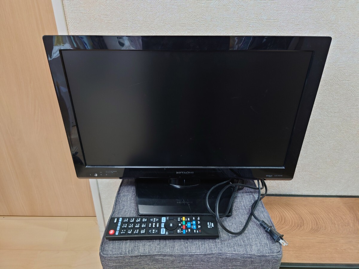 送料無料 日立 Wooo 液晶テレビ 22インチ L22-H07 動作確認済 送料無料 日立 Wooo 液晶テレビ 22インチ L22-H07 動作確認済