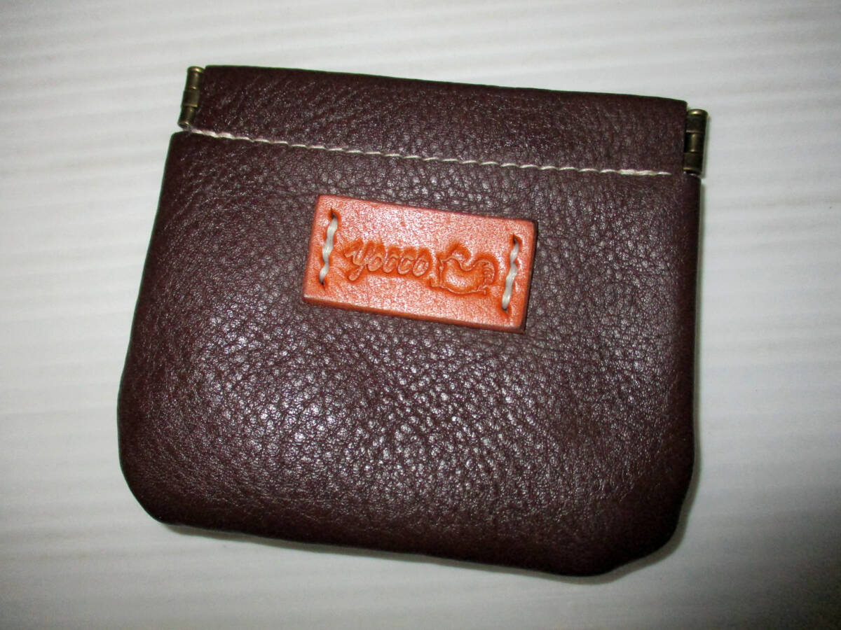 Yahoo!オークション - YOCCO ハンドメイド レザーコインケース 財布 小...