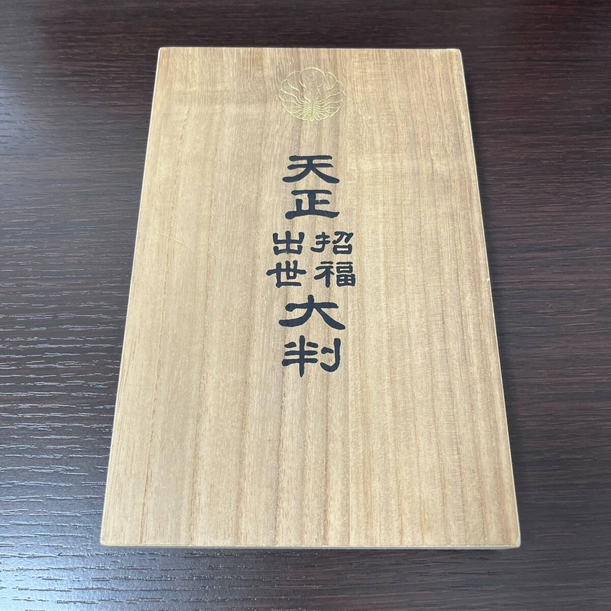 Yahoo!オークション - 【6494】開運グッズ 天正大判 24KGP 箱 解説書付...