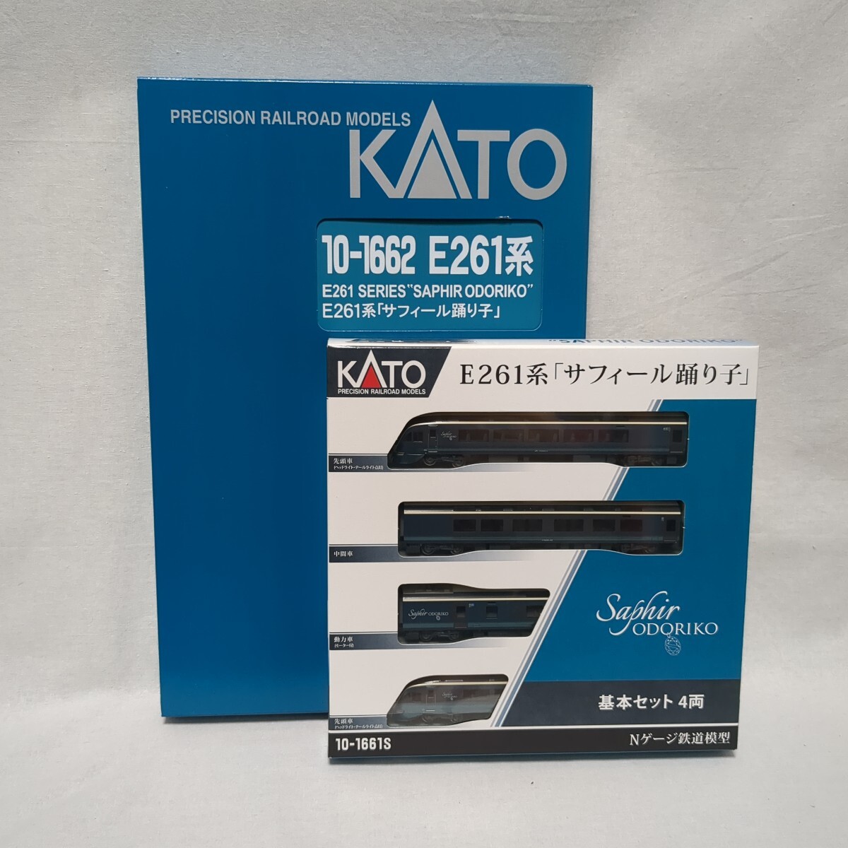 Yahoo!オークション - 【新品】KATO 10-1661S・10-1662 E261系「サフィ...