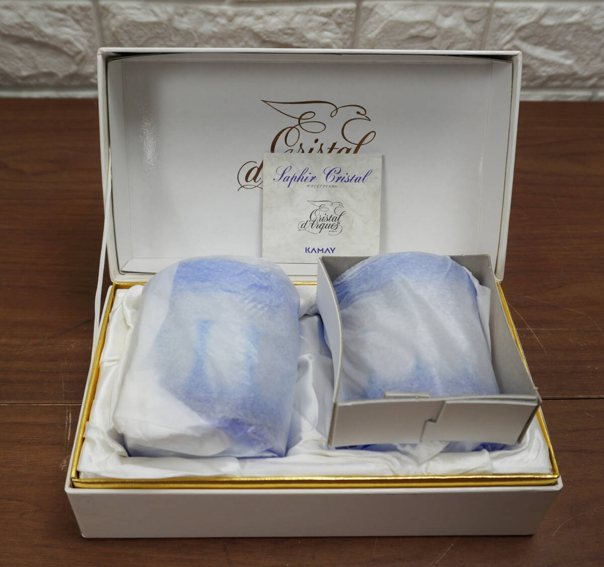 Yahoo!オークション - S⑧ 未使用 KAMAY タンブラーグラス 4客セット ...