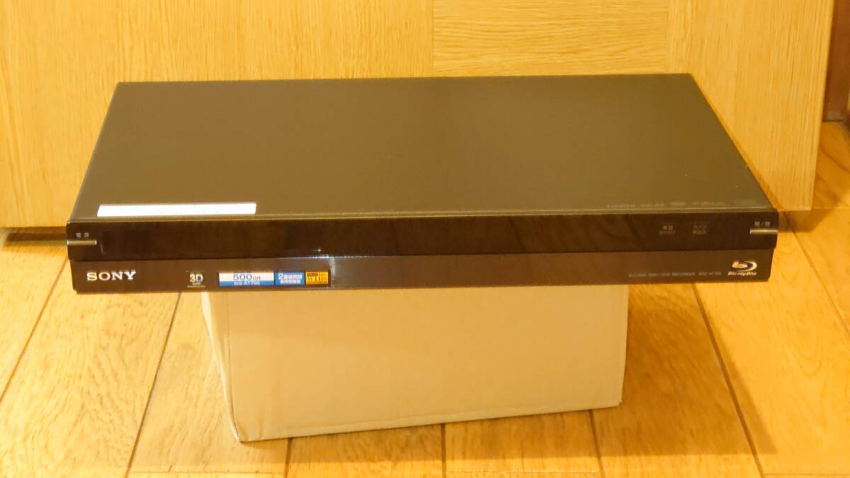 Yahoo!オークション - SONYソニーブルーレイレコーダー BDZ-AT700 500G...