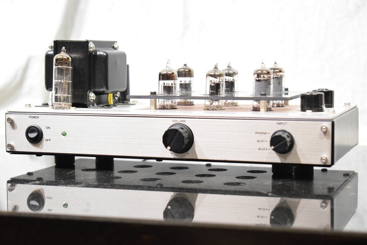 Yahoo!オークション - 自作 真空管アンプ GE/6AU6 NEC/6C4 真空管 搭載...