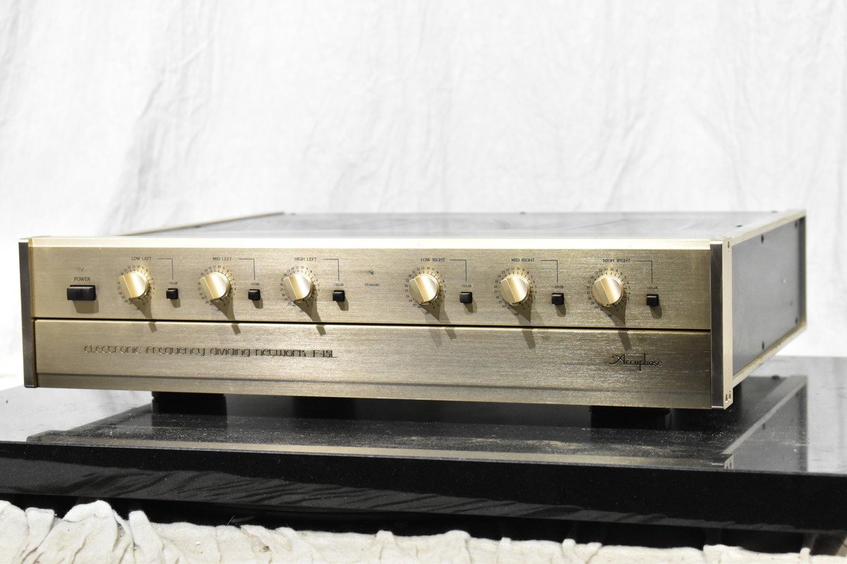 Accuphase アキュフェーズ マルチチャンネルディバイダー F-15L(オーディオ機器)｜売買されたオークション情報、yahooの商品情報をアーカイブ公開 - オークファン（aucfan ...
