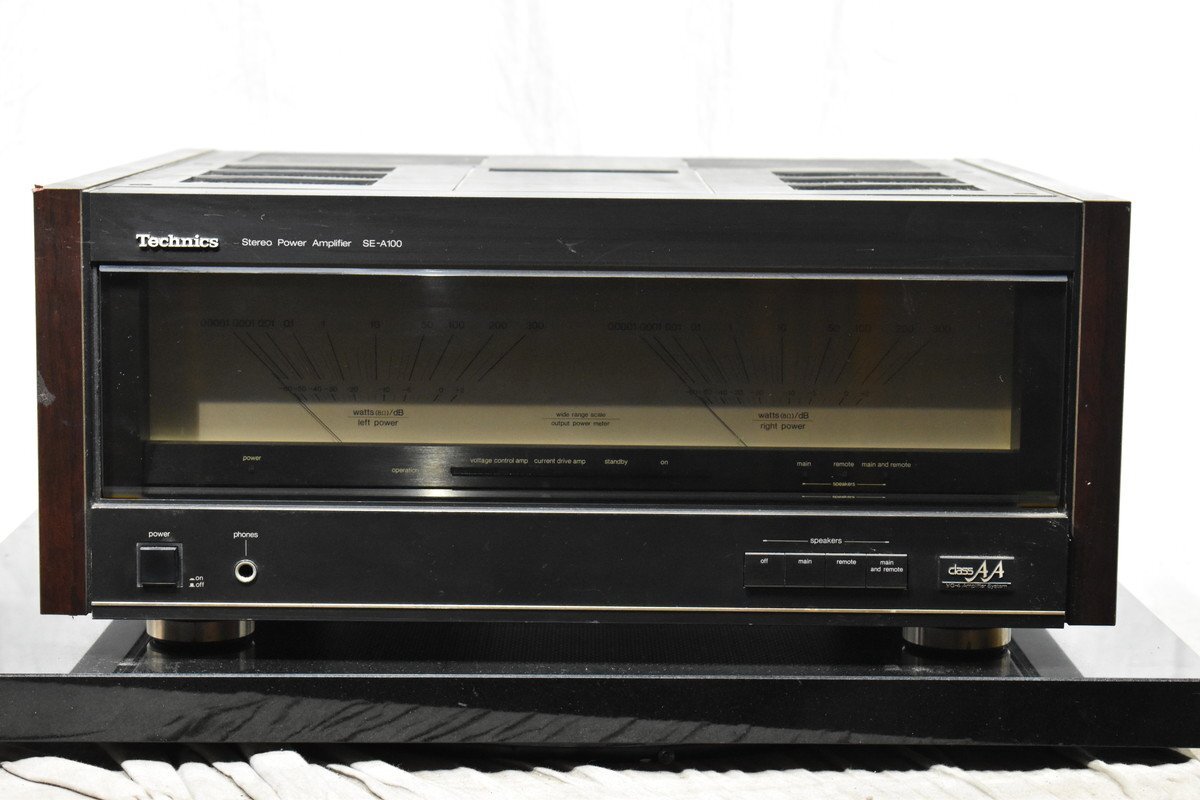 Yahoo!オークション - Technics テクニクス パワーアンプ SE-A100
