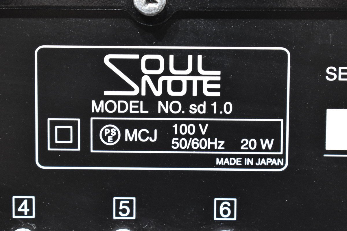 Yahoo!オークション - SOULNOTE ソウルノート D/Aコンバーター sd1.0