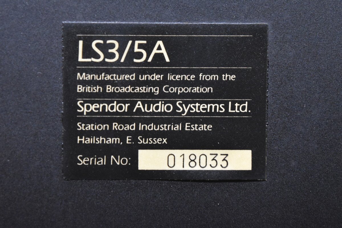 [ free shipping!!]Spendors pen doll speaker pair LS3/5A: Real Yahoo auction salling