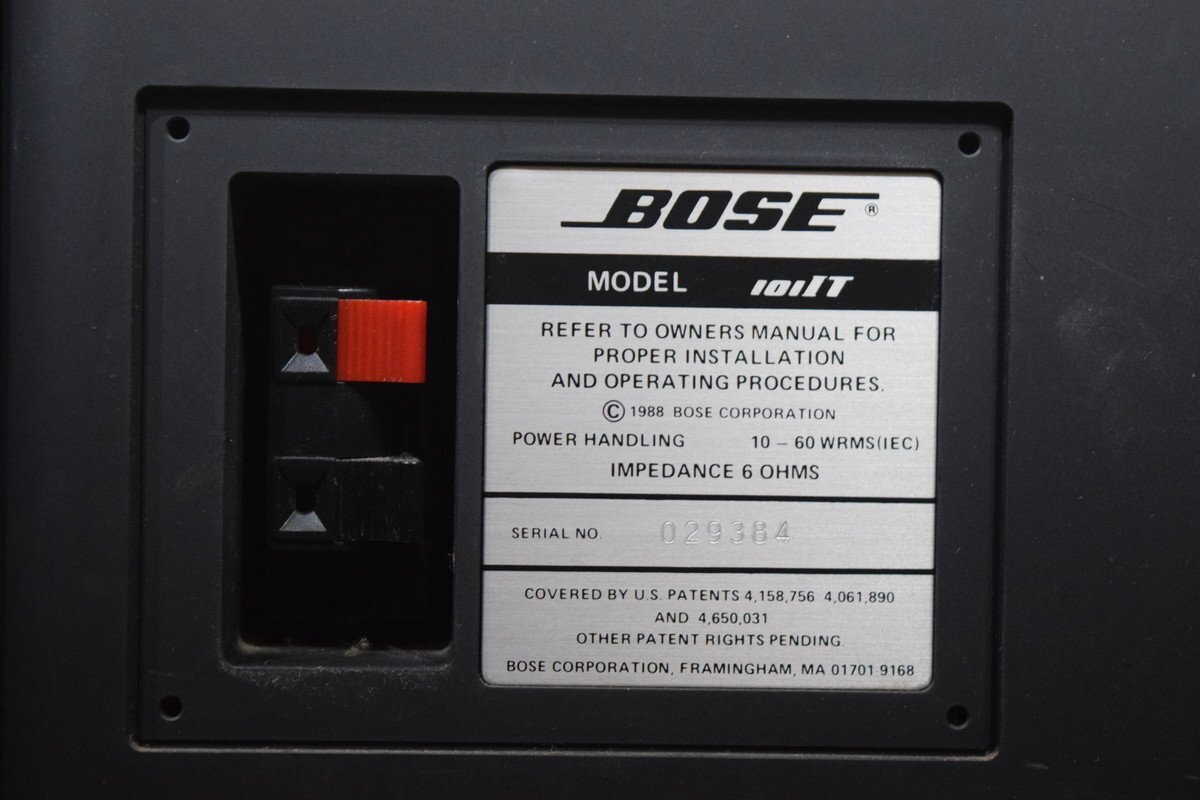 Yahoo!オークション - BOSE ボーズ スピーカーペア 101IT