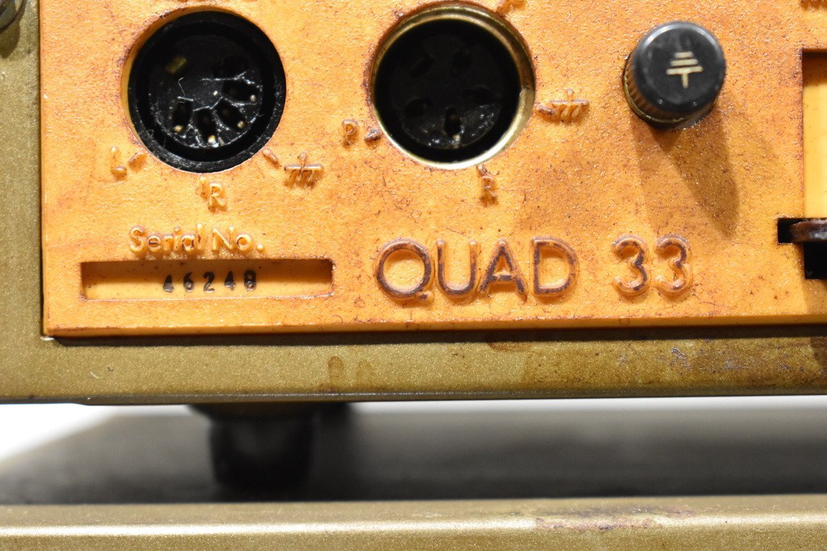 Yahoo!オークション - QUAD クオード 303 パワーアンプ/QUAD 33 プリア...