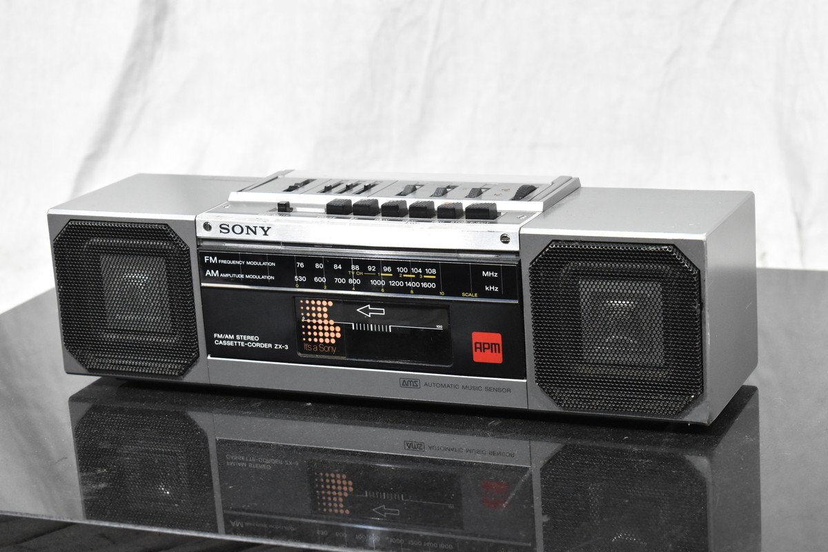Yahoo!オークション - SONY ソニー ラジカセ ZX-3