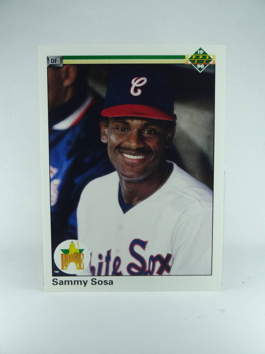 Yahoo!オークション - SAMMY SOSA 1990 UPPER DECK #17
