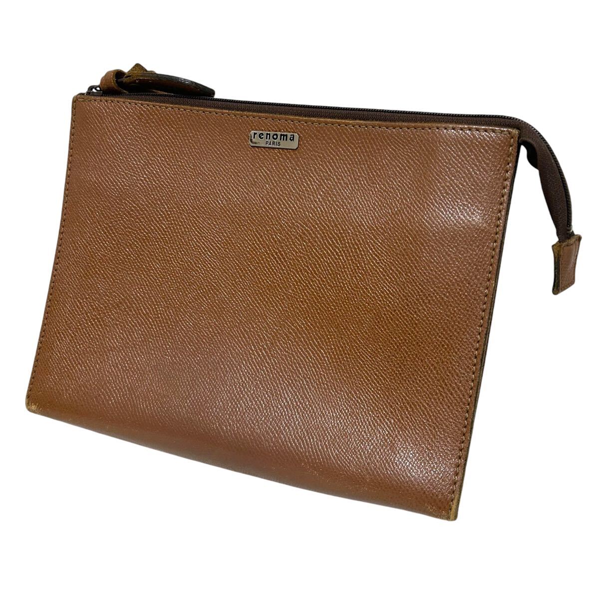 Yahoo!オークション - M renoma(レノマ) セカンドバッグ クラッチバッ...