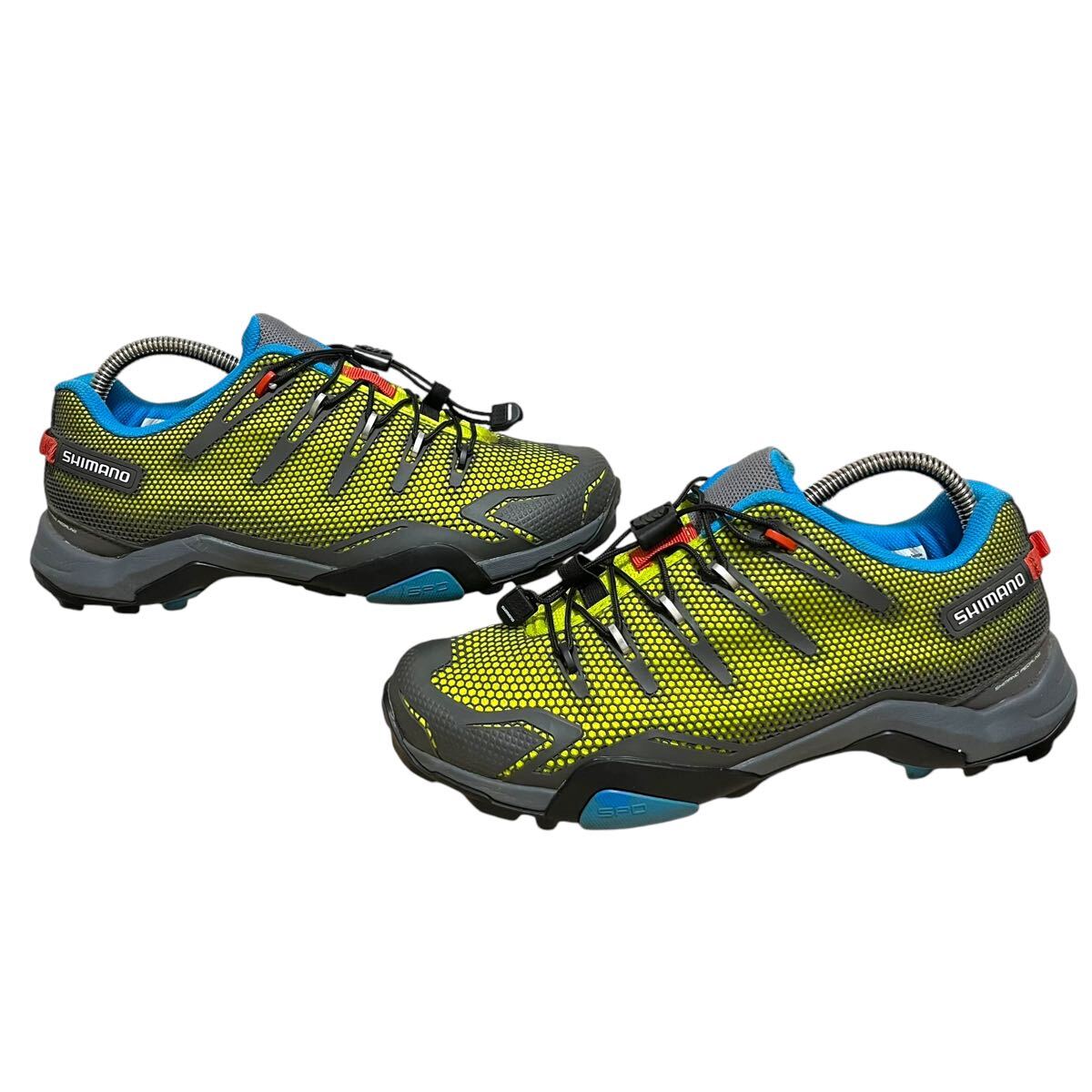 Yahoo!オークション - YM2 SHIMANO シマノ サイクルシューズ グリーン...