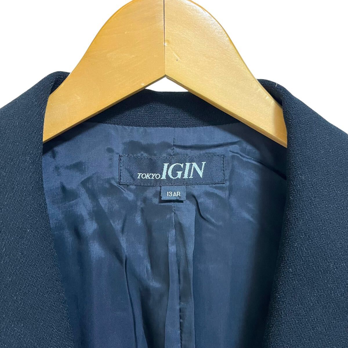 Yahoo!オークション - T2 IGIN イギン テーラードジャケット 1B ショ...