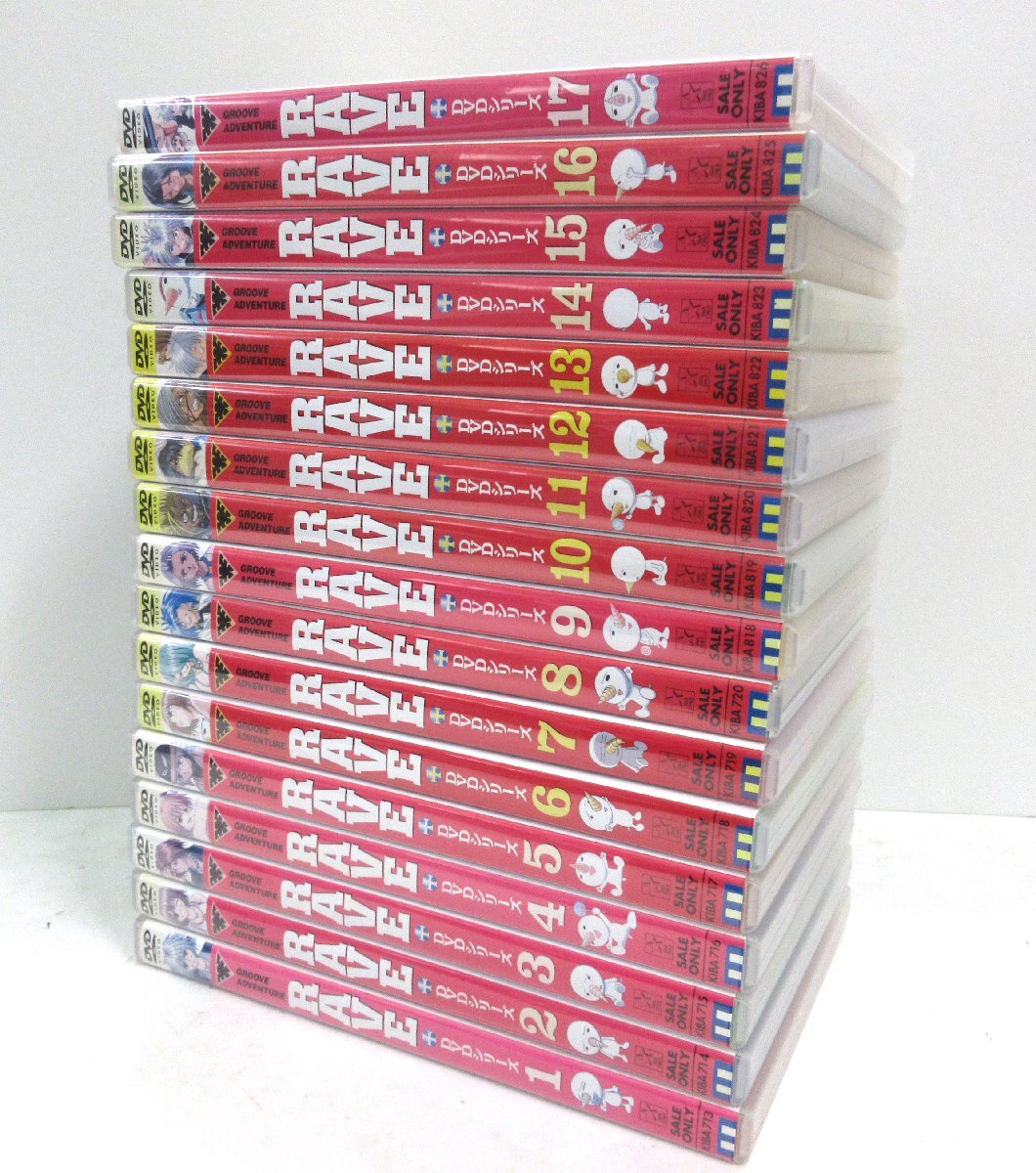 Yahoo!オークション - 【308-3304k】 1円スタート アニメDVD RAVE レイ...