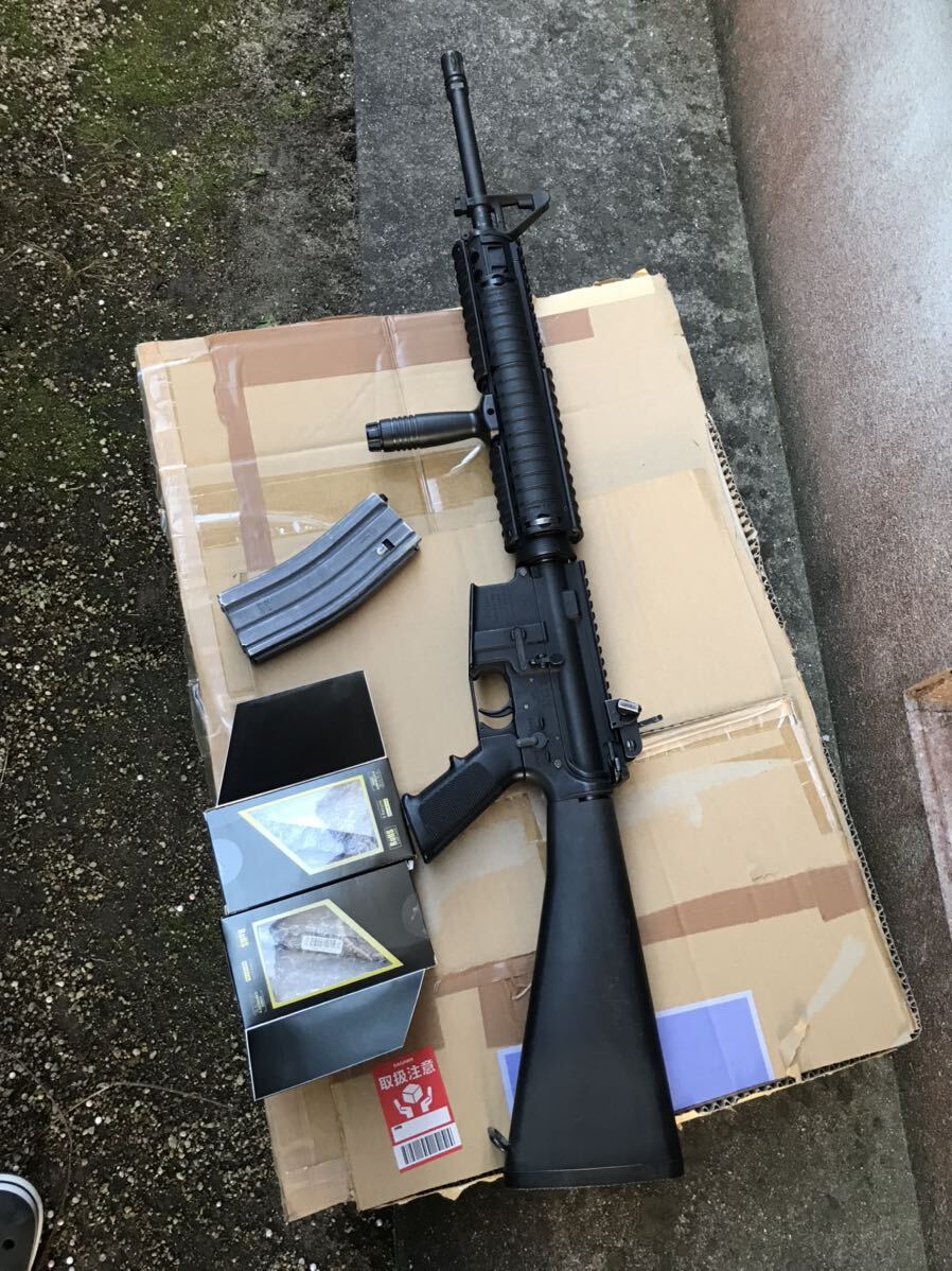 Yahoo!オークション - PTW トレポン M16A4 実物RAS 等 実パモリモリカ...