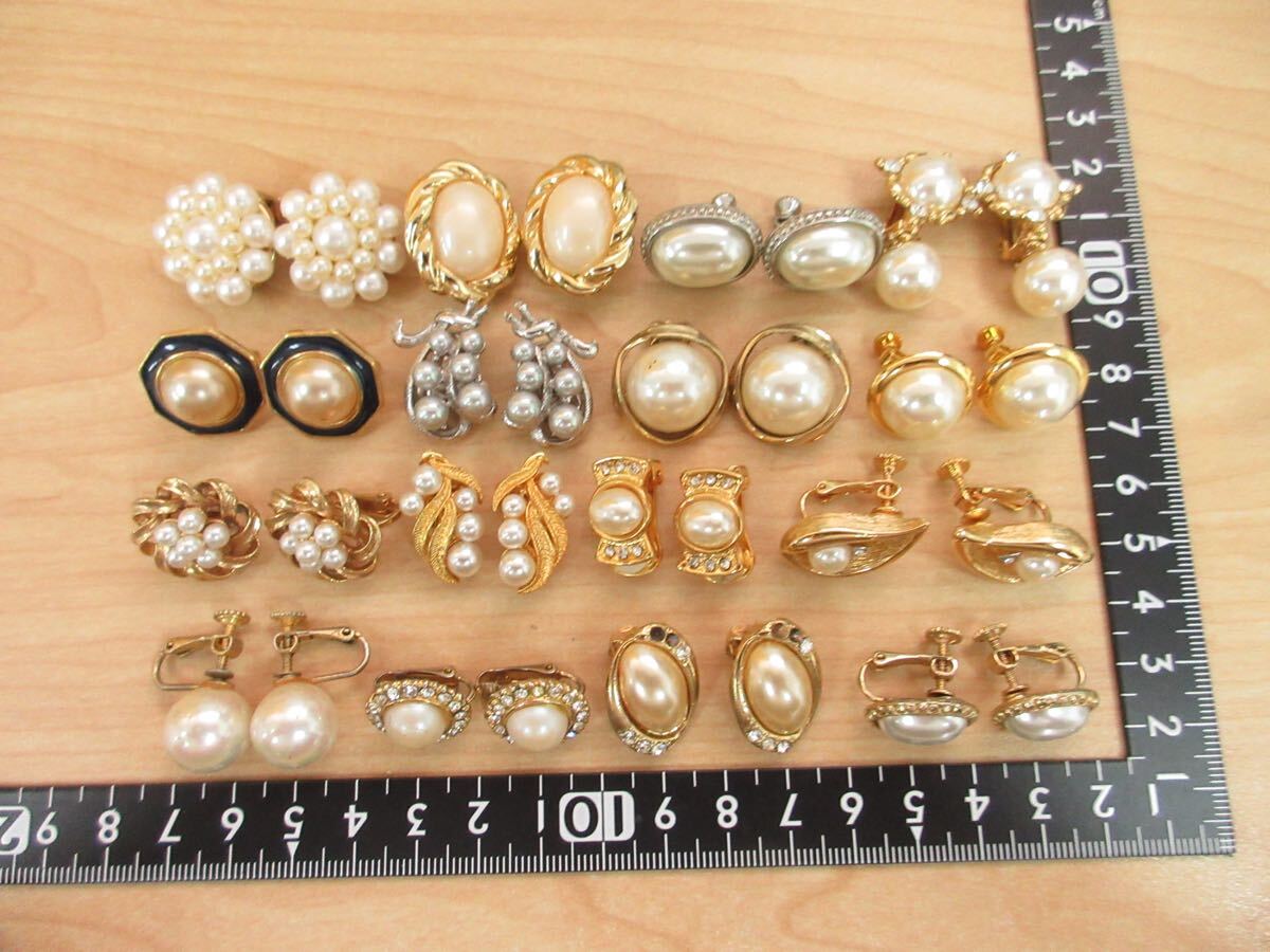 Yahoo!オークション - 【B46】ヴィンテージ ビンテージ イヤリング フ...