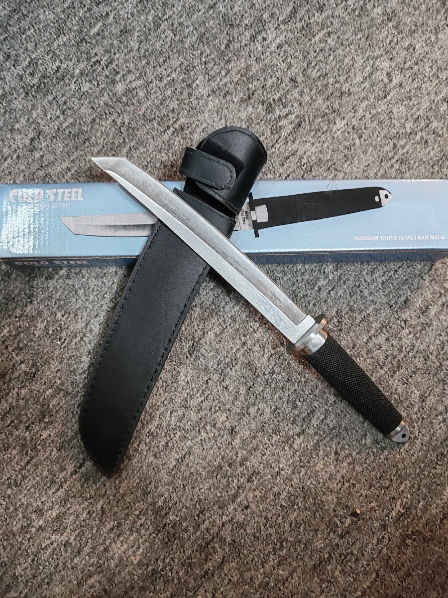 中型 M COLD STEEL シースナイフ大型 太刀 シースナイフ 狩猟ナイフ ハンティング アウトドア 釣り 登山 防災 缶開け シースナイフ(ナイフ)｜売買されたオークション情報 ...