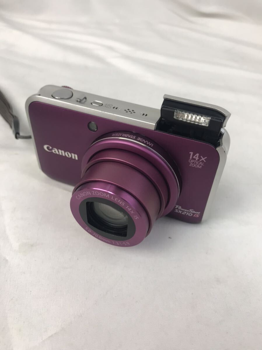 Yahoo!オークション - 【イチスタ】Canon PowerShot SX210 IS コンパ...